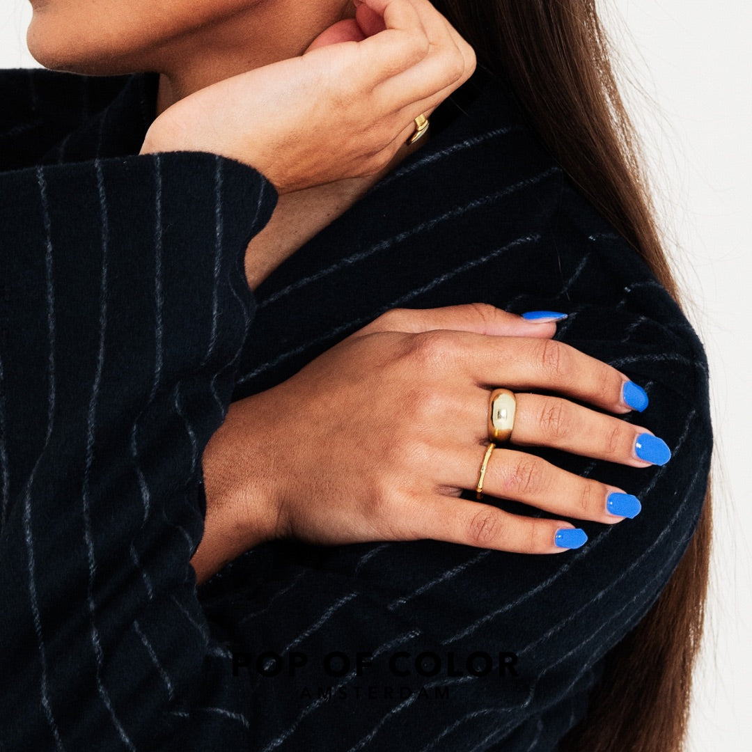 Pop of Color Amsterdam - Gel Nail Wraps - Blue