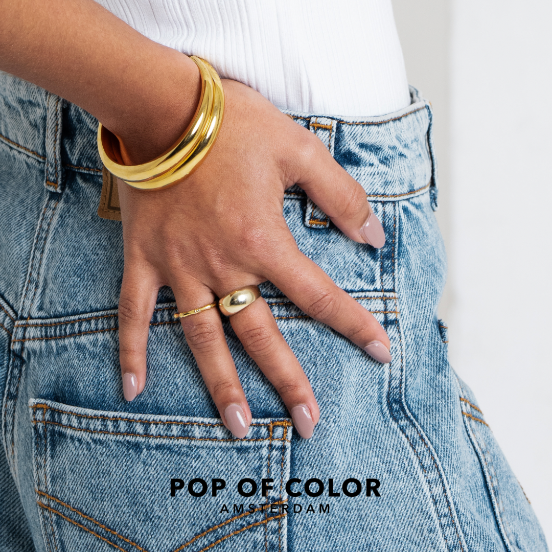 Pop of Color Amsterdam - Gel Nail Wraps - Light Brown