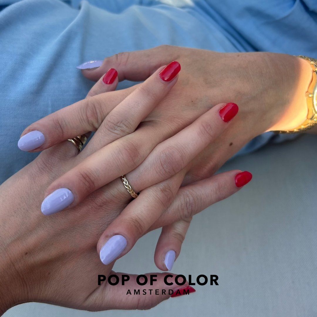 Pop of Color Amsterdam - Gel Nail Wraps - Purple Lilac